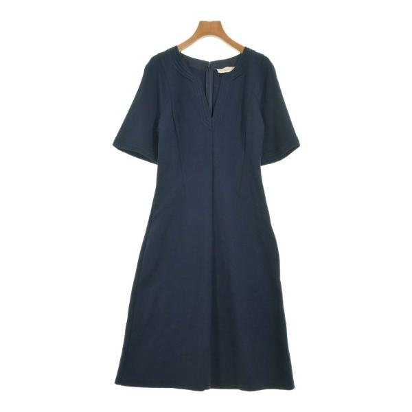 【ブランド】TORY BURCH (トリーバーチ)【タイプ】レディース【商品番号】2200642416018r20260203【コンディション】ランク：A   【カラー】紺【サイズ】S【実寸(cm)】身幅:40cm,裄丈:49.5cm,ウエ...