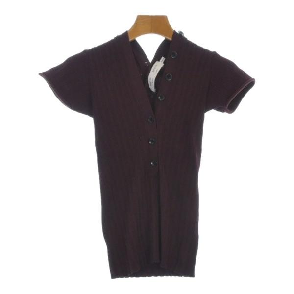 【ブランド】PROENZA SCHOULER (プロエンザ　スクーラー)【タイプ】レディース【商品番号】2200640678111r20260113【コンディション】ランク：B   【カラー】エンジ【サイズ】XS【実寸(cm)】身幅:26c...