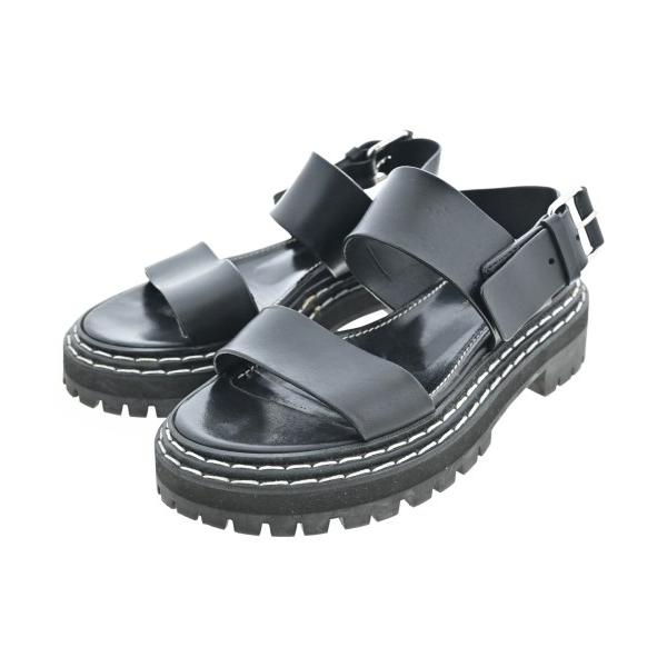 【ブランド】PROENZA SCHOULER (プロエンザ　スクーラー)【タイプ】レディース【商品番号】2200580779084r20250716【コンディション】ランク：B   【カラー】黒【サイズ】EU36(22.5cm位)【実寸(c...