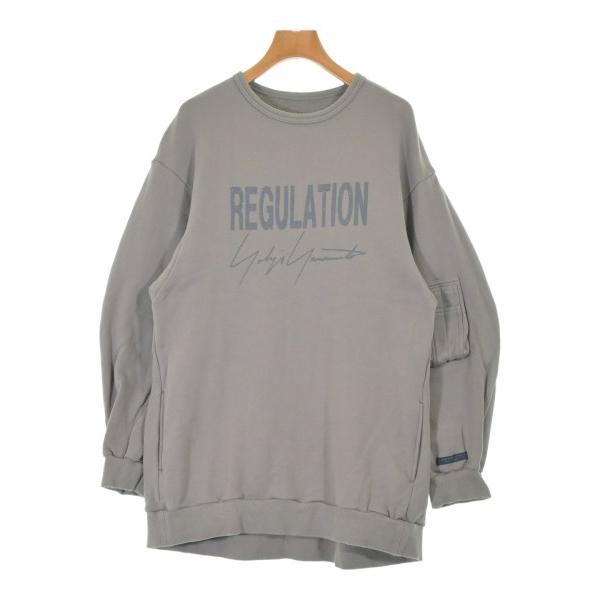 【ブランド】REGULATION Yohji Yamamoto (レギュレーションヨウジヤマモト)【タイプ】レディース【商品番号】2200659962041r20260303【コンディション】ランク：B   【カラー】チャコールグレー【サイ...