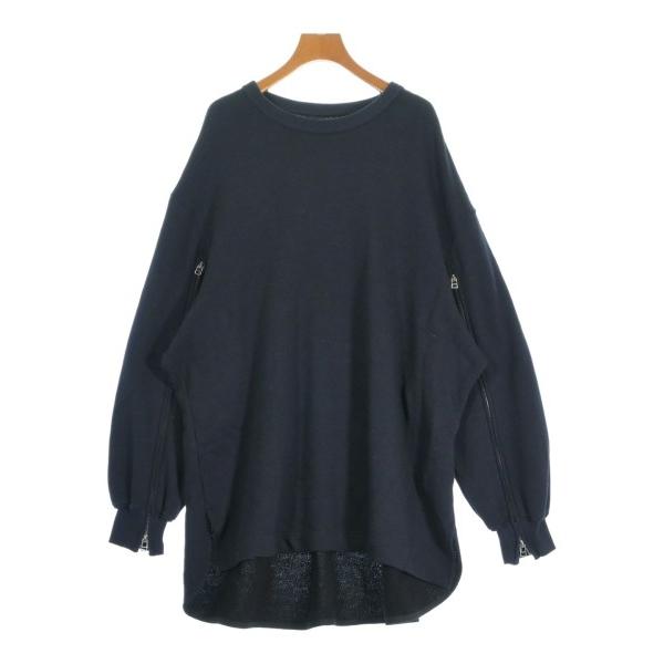 【ブランド】REGULATION Yohji Yamamoto (レギュレーションヨウジヤマモト)【タイプ】レディース【商品番号】2200660078021r20260319【コンディション】ランク：B   【カラー】紺【サイズ】2(S位)...