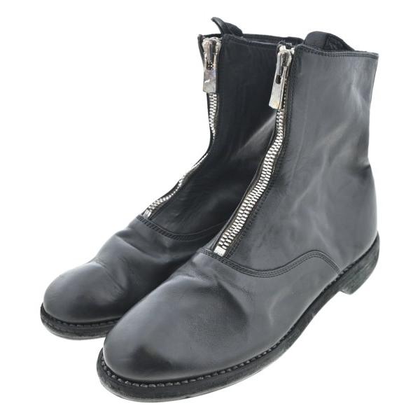 【ブランド】GUIDI (グイディ)【タイプ】レディース【商品番号】2200655287247r20260221【コンディション】ランク：A   【カラー】黒【サイズ】EU37(23.5cm位)【実寸(cm)】高さ:14.5cm,ヒール:2...