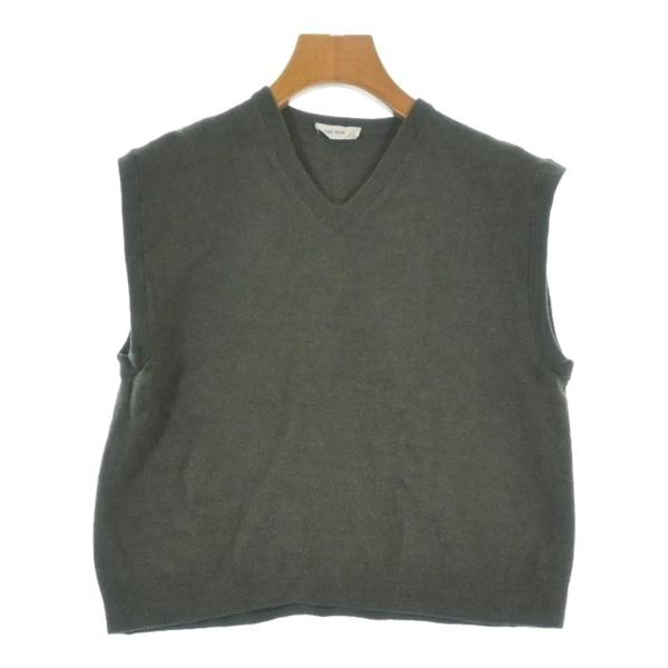 【ブランド】THE ROW (ザ　ロウ)【タイプ】レディース【商品番号】2200654961032r20260223【コンディション】ランク：B   詳細：全体型崩れ、縮みあり【カラー】カーキ【サイズ】S【実寸(cm)】身幅:42cm,肩幅...