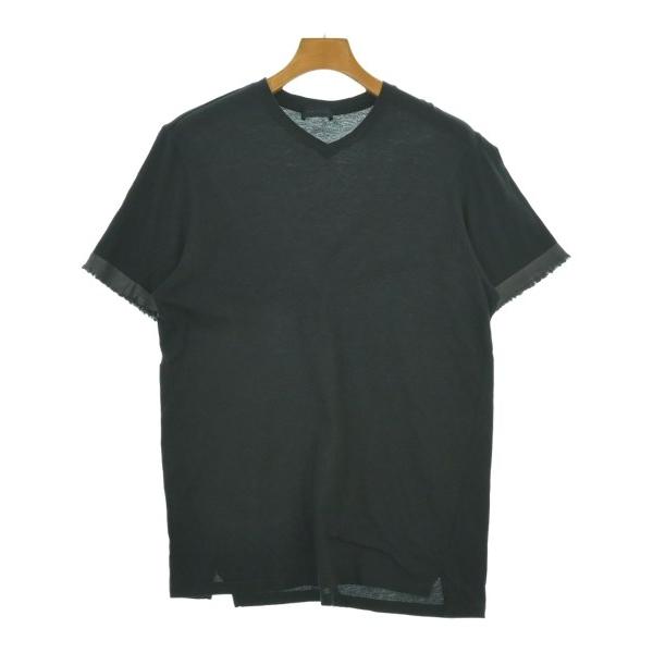 【ブランド】LANVIN (ランバン)【タイプ】メンズ【商品番号】2200682315043r20260510【コンディション】ランク：B   【カラー】黒【サイズ】S【実寸(cm)】身幅:50.5cm,肩幅:46cm,袖丈:24cm,着丈...