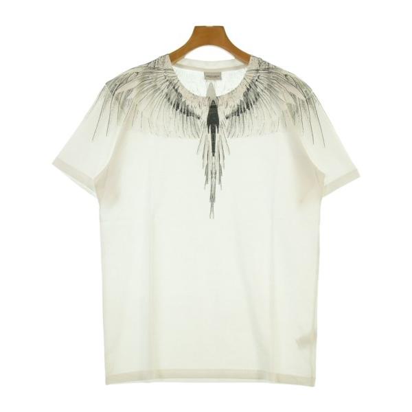 【ブランド】MARCELO BURLON (マルセロバーロン)【タイプ】メンズ【商品番号】2200665656545r20260330【コンディション】ランク：B   【カラー】白【サイズ】XS【実寸(cm)】身幅:52.5cm,肩幅:37...