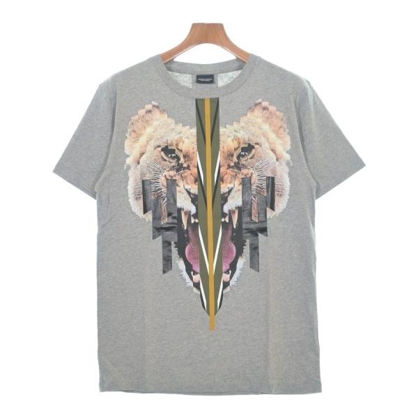 【ブランド】MARCELO BURLON (マルセロバーロン)【タイプ】メンズ【商品番号】2200665656576r20260331【コンディション】ランク：B   【カラー】グレー【サイズ】S【実寸(cm)】身幅:48cm,肩幅:42....