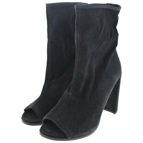 【ブランド】STUART WEITZMAN (スチュートワイツマン)【タイプ】レディース【商品番号】2200654950067r20260321【コンディション】ランク：B   【カラー】黒【サイズ】EU39(25.5cm位)【実寸(cm)...