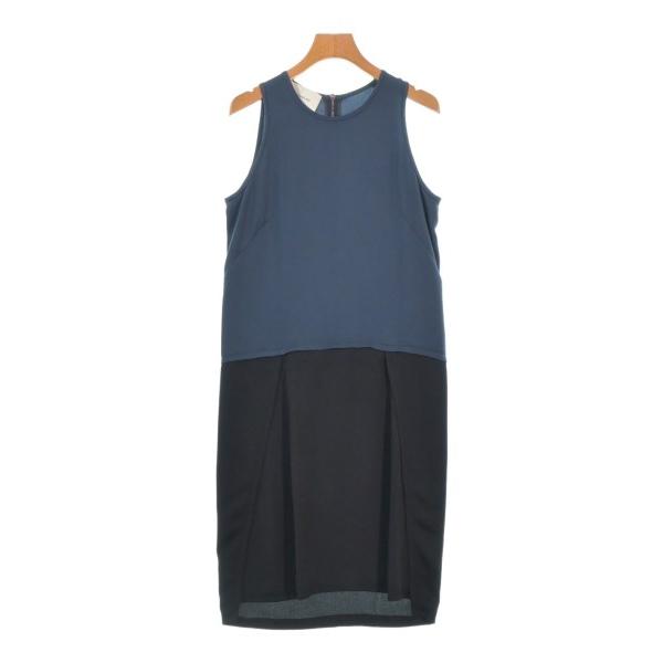 【ブランド】CEDRIC CHARLIER (セドリック　シャルリエ)【タイプ】レディース【商品番号】2200669162035r20260404【コンディション】ランク：新品同様   【カラー】青x黒【サイズ】40(M位)【実寸(cm)】...