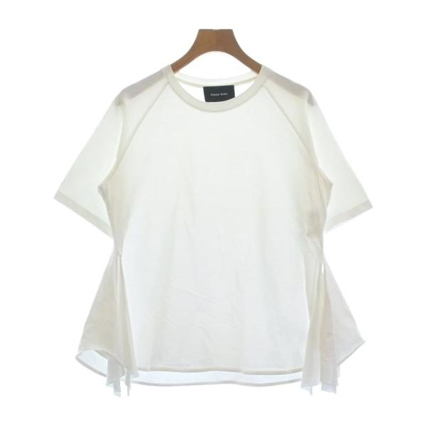 【タイプ】レディース【商品番号】2200505976079r20241221【コンディション】ランク：A   詳細：首周りに汚れがあります。【カラー】白【サイズ】F【実寸(cm)】身幅:47cm,裄丈:41.5cm,着丈:56cm【素材】綿...