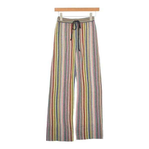 【ブランド】MARQUES' ALMEIDA (マルケス　アルメイダ)【タイプ】レディース【商品番号】2200654032121r20260311【コンディション】ランク：C   詳細：右裾部分ダメージあり【カラー】青x白x赤等(ストライプ...