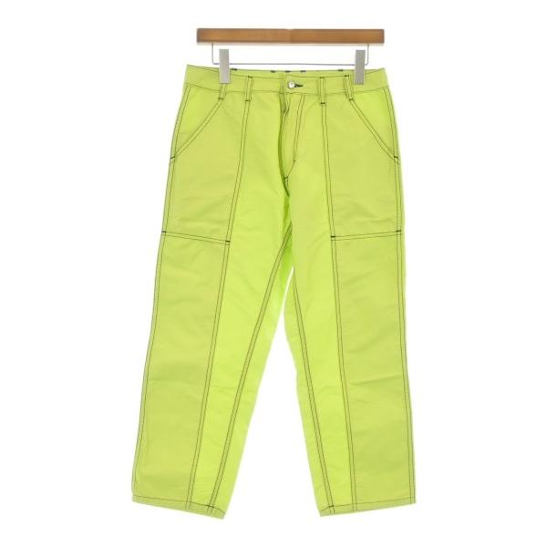 【ブランド】ECKHAUS LATTA (エクハウス　ラッタ)【タイプ】メンズ【商品番号】2200646234304r20260225【コンディション】ランク：B   【カラー】黄緑【サイズ】30(M位)【実寸(cm)】ウエスト:75cm,...