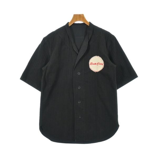 【ブランド】The Elder Statesman (ジエルダーステイツマン)【タイプ】メンズ【商品番号】2200605822078r20250926【コンディション】ランク：B   【カラー】黒(ストライプ)【サイズ】M【実寸(cm)】身...