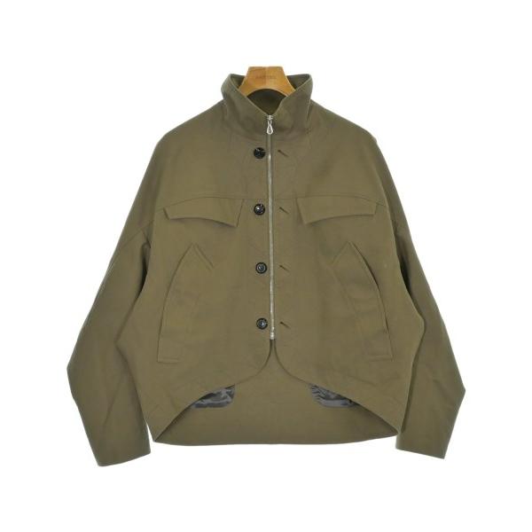 【ブランド】Kiko Kostadinov (キココスタディノフ)【タイプ】メンズ【商品番号】2200670227013r20260405【コンディション】ランク：B   【カラー】カーキ【サイズ】44(S位)【実寸(cm)】裾幅:55cm...