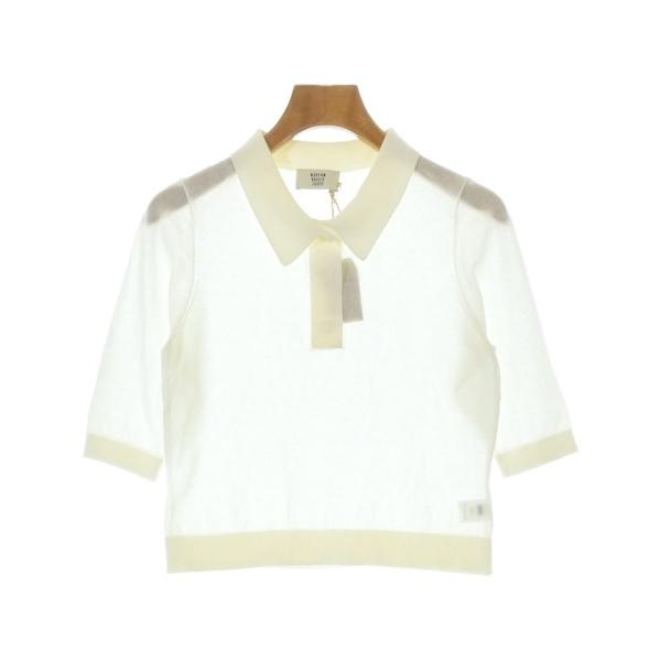 【ブランド】MARYAM NASSIR ZADEH (マリアムナッシアーザデー)【タイプ】レディース【商品番号】2200591497182r20250809【コンディション】ランク：新品同様   【カラー】白【サイズ】M【実寸(cm)】身幅...