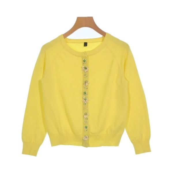 【ブランド】KAREN MILLEN (カレンミレン)【タイプ】レディース【商品番号】2200526185429r20250418【コンディション】ランク：B   【カラー】黄【サイズ】M【実寸(cm)】身幅:38cm,裄丈:62cm,着丈...