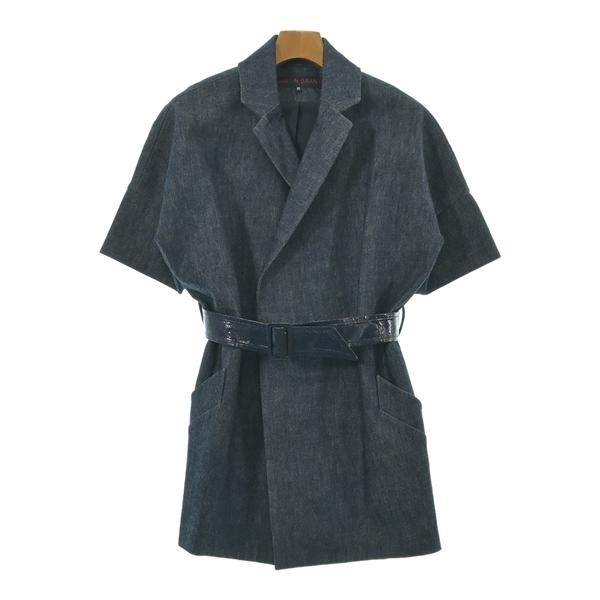 【ブランド】MARTIN GRANT (マーティングラント)【タイプ】レディース【商品番号】2200616835043r20251122【コンディション】ランク：A   【カラー】青(デニム)【サイズ】36(XS位)【実寸(cm)】身幅:5...