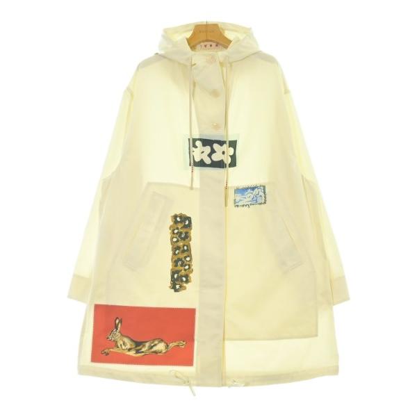 【ブランド】MARNI (マルニ)【タイプ】レディース【商品番号】2200673058010r20260411【コンディション】ランク：A   詳細：品質表示汚れあり【カラー】アイボリー等【サイズ】40(M位)【実寸(cm)】身幅:65cm...