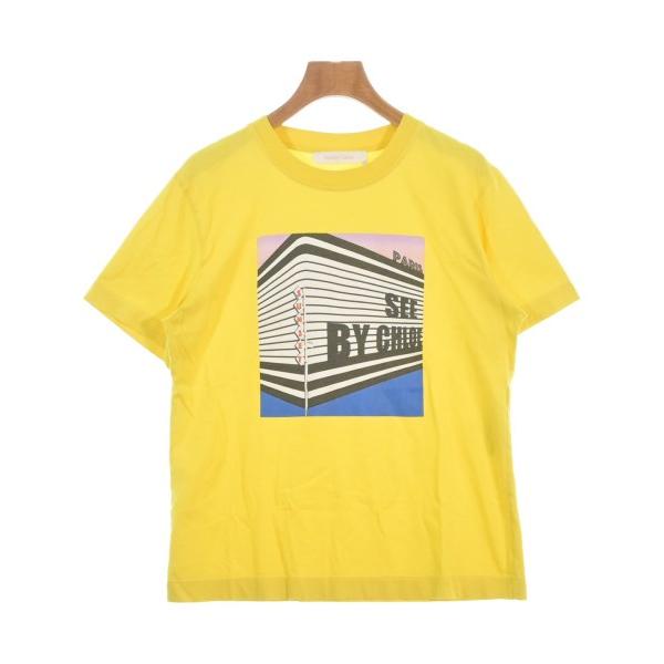 【ブランド】See By Chloe (シー　バイ　クロエ)【タイプ】レディース【商品番号】2200681103061r20260507【コンディション】ランク：B   【カラー】黄【サイズ】M【実寸(cm)】身幅:46cm,肩幅:42.5...