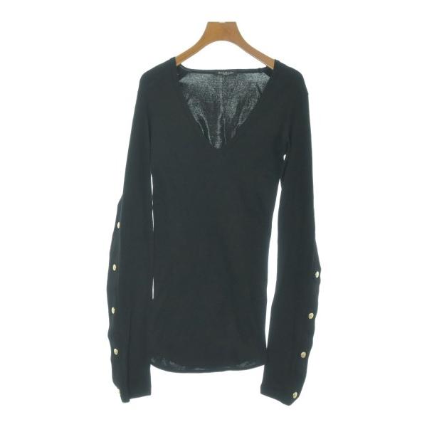 【ブランド】BALMAIN (バルマン)【タイプ】レディース【商品番号】2200674321021r20260420【コンディション】ランク：B   【カラー】黒【サイズ】36(XS位)【実寸(cm)】身幅:30.5cm,裄丈:96cm,着...