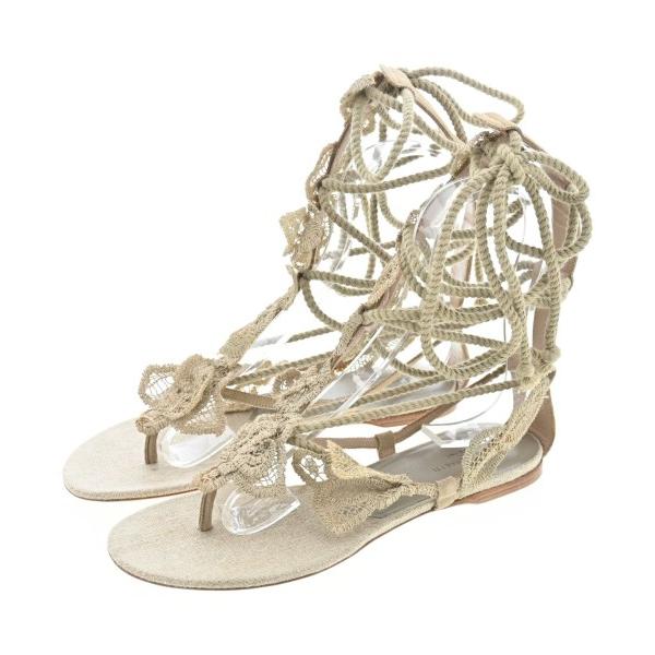 【ブランド】Alberta Ferretti (アルベルタフェレッティ)【タイプ】レディース【商品番号】2200625757411r20260107【コンディション】ランク：A   【カラー】ベージュ【サイズ】EU36 1/2(23cm位)...