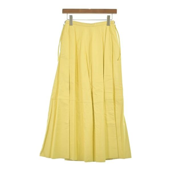 【ブランド】MM6 (エムエムシックス)【タイプ】レディース【商品番号】2200644742870r20260307【コンディション】ランク：新品同様   【カラー】黄【サイズ】36(XS位)【実寸(cm)】ウエスト:64cm,ヒップ:84...