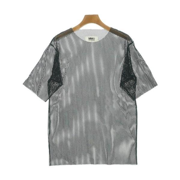 【ブランド】MM6 (エムエムシックス)【タイプ】レディース【商品番号】2200637871075r20260304【コンディション】ランク：B   詳細：品質表示なし【カラー】黒【サイズ】-(M位)【実寸(cm)】身幅:46cm,肩幅:4...