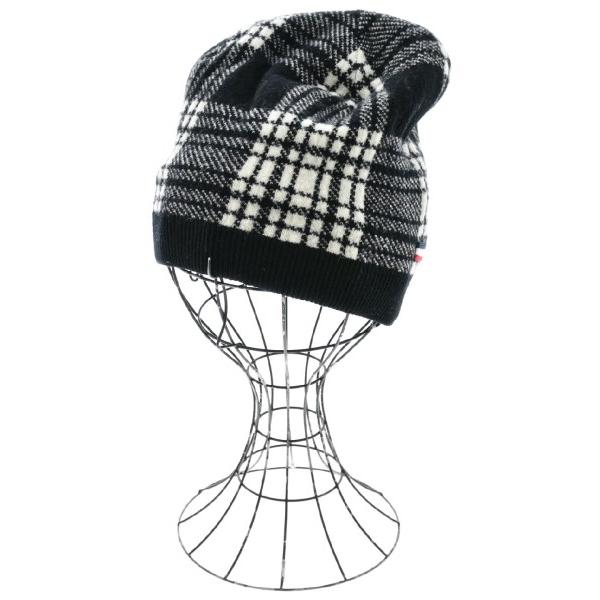 【タイプ】メンズ【商品番号】2200398861223r20231228【コンディション】ランク：B   【カラー】黒x白(チェック)【サイズ】-【実寸(cm)】頭まわり:49cm,高さ:23.5cm【素材】毛100% 【原産国】イタリア ...