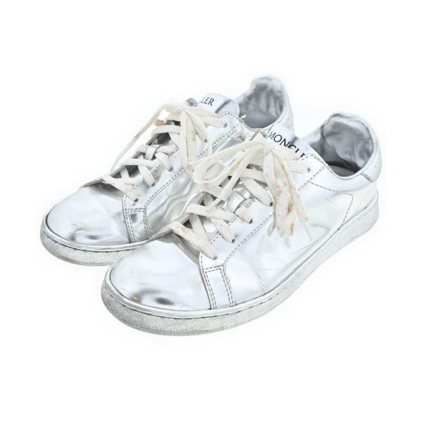 【ブランド】MONCLER GAMME ROUGE (モンクレールガムルージュ)【タイプ】レディース【商品番号】2200607181012r20251002【コンディション】ランク：C   詳細：レース汚れ、全体スレあり【カラー】シルバー【...