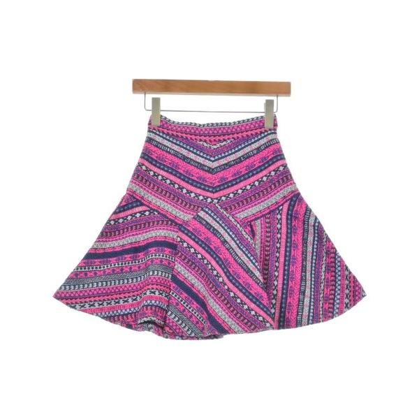 【ブランド】sass&amp;bide (サスアンドバイド)【タイプ】レディース【商品番号】2200612855083r20251016【コンディション】ランク：A   【カラー】ピンクx青x水色等(総柄)【サイズ】36(XS位)【実寸(c...