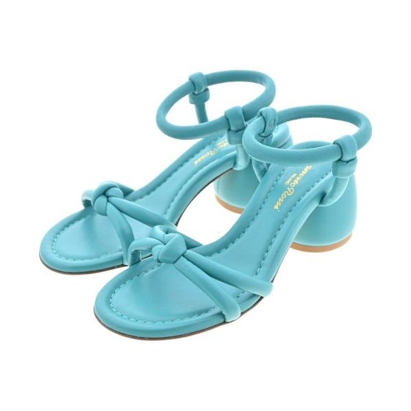 【ブランド】Gianvito Rossi (ジャンヴィトロッシ)【タイプ】レディース【商品番号】2200676867053r20260504【コンディション】ランク：A   【カラー】青緑【サイズ】EU34(20.5cm位)【実寸(cm)】...