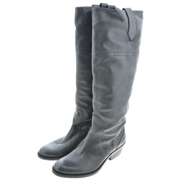 【ブランド】BARBARA BUI (バルバラビュイ)【タイプ】レディース【商品番号】2200677115016r20260429【コンディション】ランク：B   【カラー】ダークグレー【サイズ】EU37(23.5cm位)【実寸(cm)】高...