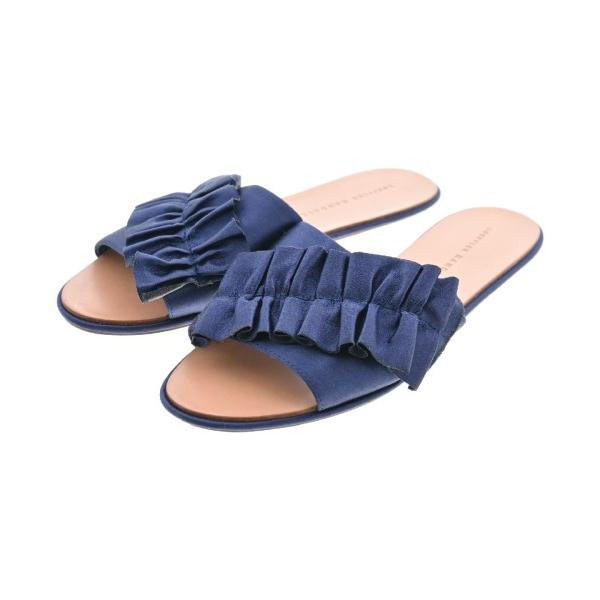 【タイプ】レディース【商品番号】2200500202050r20241216【コンディション】ランク：B   詳細：インソールに汚れがあります。【カラー】紺【サイズ】6 1/2(24cm位)【実寸(cm)】ヒール:1cm,ソール裏(全長):...