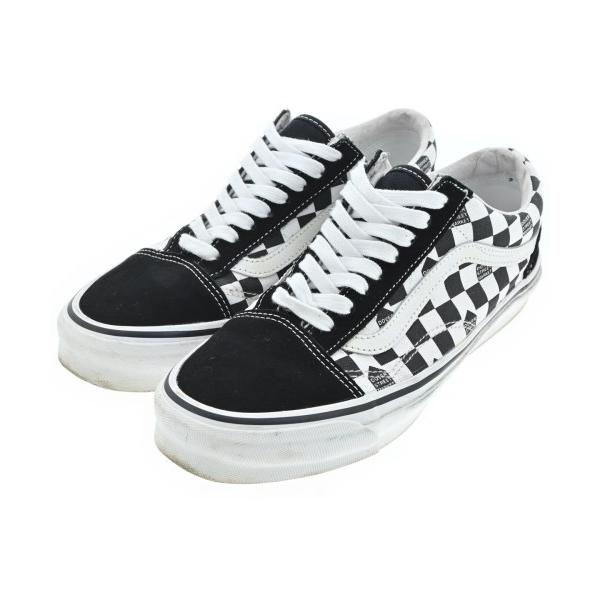 【ブランド】DOVER STREET MARKET (ドーバーストリートマーケット)【タイプ】メンズ【商品番号】2200643185067r20260117【コンディション】ランク：B   【カラー】黒x白(総柄)【サイズ】26cm【実寸(...