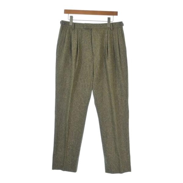 【ブランド】Umit Benan (ウミットベナン)【タイプ】メンズ【商品番号】2200659400758r20260307【コンディション】ランク：B   【カラー】カーキ【サイズ】48(L位)【実寸(cm)】ウエスト:86cm,裾周り:...