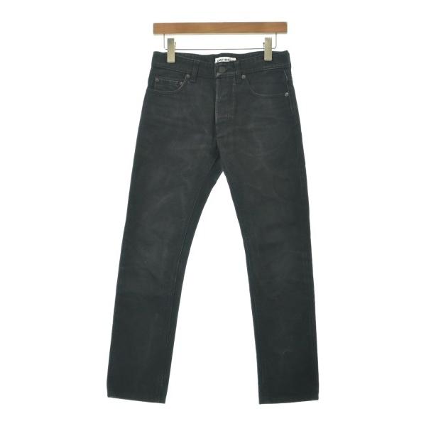 【ブランド】Umit Benan (ウミットベナン)【タイプ】メンズ【商品番号】2200634601026r20260123【コンディション】ランク：B   詳細：スレあり【カラー】黒(デニム)【サイズ】44(S位)【実寸(cm)】ウエスト...