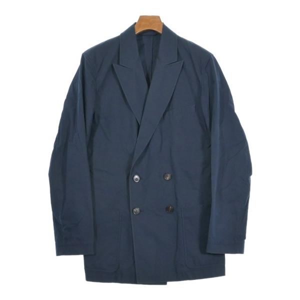 【ブランド】Umit Benan (ウミットベナン)【タイプ】メンズ【商品番号】2200645960204r20260122【コンディション】ランク：B   詳細：所々スレ、汚れあり【カラー】紺【サイズ】44(S位)【実寸(cm)】身幅:4...