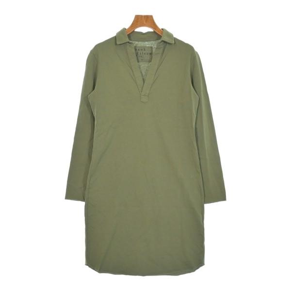 【ブランド】Frank&amp;Eileen (フランクアンドアイリーン)【タイプ】レディース【商品番号】2200631150527r20260223【コンディション】ランク：新品同様   【カラー】カーキ【サイズ】XS【実寸(cm)】身幅...