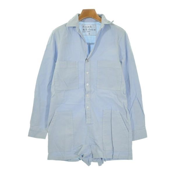 【ブランド】Frank&amp;Eileen (フランクアンドアイリーン)【タイプ】レディース【商品番号】2200631166566r20260306【コンディション】ランク：新品同様   詳細：品質表示なし【カラー】水色【サイズ】S【実寸...