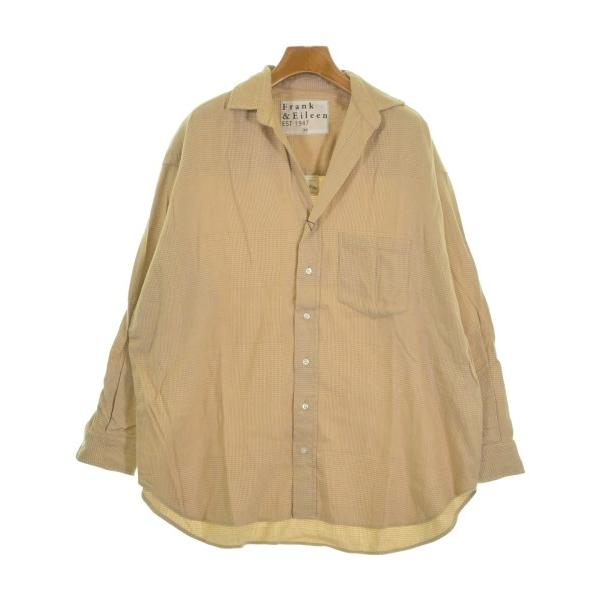 【ブランド】Frank&amp;Eileen (フランクアンドアイリーン)【タイプ】レディース【商品番号】2200631184928r20251212【コンディション】ランク：新品同様   【カラー】ベージュ(チェック)【サイズ】XS【実寸...