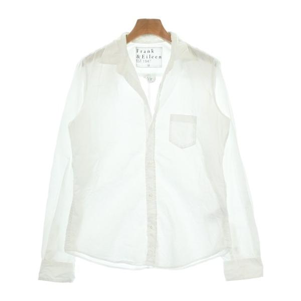 【ブランド】Frank&amp;Eileen (フランクアンドアイリーン)【タイプ】レディース【商品番号】2200649665082r20260310【コンディション】ランク：A   【カラー】白【サイズ】M【実寸(cm)】身幅:48.5c...