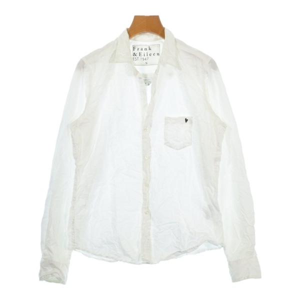 【ブランド】Frank&amp;Eileen (フランクアンドアイリーン)【タイプ】レディース【商品番号】2200679525080r20260527【コンディション】ランク：B   詳細：首まわり、袖口汚れあり【カラー】白【サイズ】S【実...
