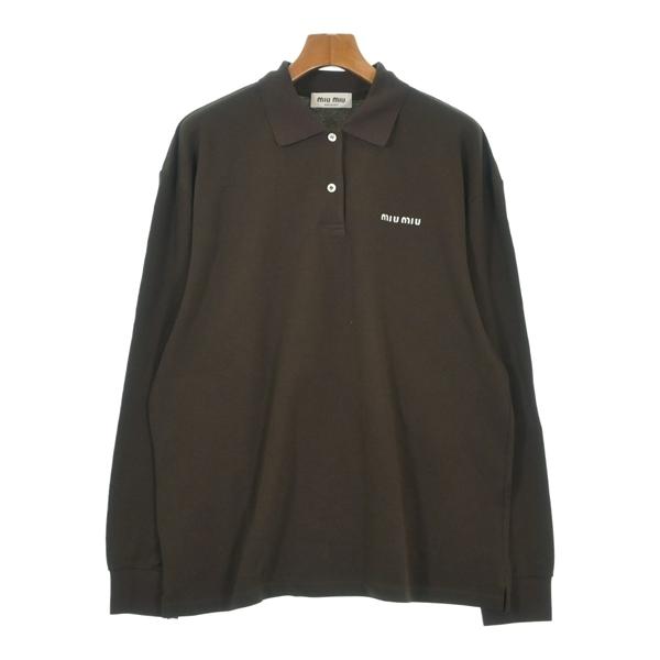 【ブランド】Miu Miu (ミュウミュウ)【タイプ】レディース【商品番号】2200639598208r20260329【コンディション】ランク：A   【カラー】茶【サイズ】S【実寸(cm)】身幅:58cm,裄丈:88cm,着丈:71cm...