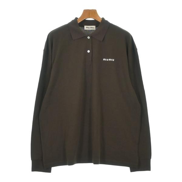 【ブランド】Miu Miu (ミュウミュウ)【タイプ】レディース【商品番号】2200639598215r20260329【コンディション】ランク：A   【カラー】茶【サイズ】M【実寸(cm)】身幅:61cm,裄丈:88cm,着丈:70cm...