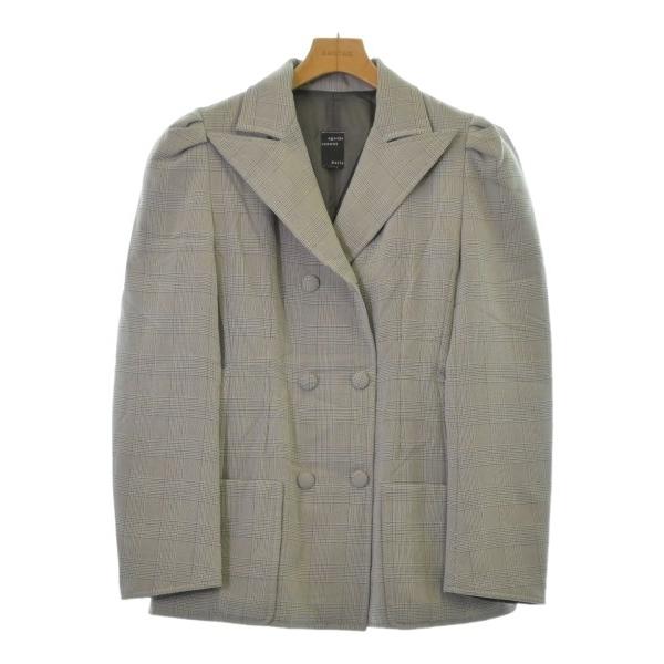 【タイプ】レディース【商品番号】2200520356023r20250127【コンディション】ランク：B   【カラー】グレー(グレンチェック)【サイズ】2(M位)【実寸(cm)】身幅:42cm,肩幅:38cm,袖丈:66cm,着丈:74c...