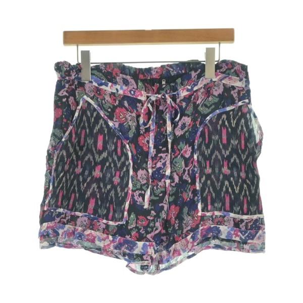 【ブランド】ISABEL MARANT (イザベルマラン)【タイプ】レディース【商品番号】2200631184386r20260217【コンディション】ランク：新品同様   【カラー】黒xピンクx青系等(花柄)【サイズ】34(XXS位)【実...