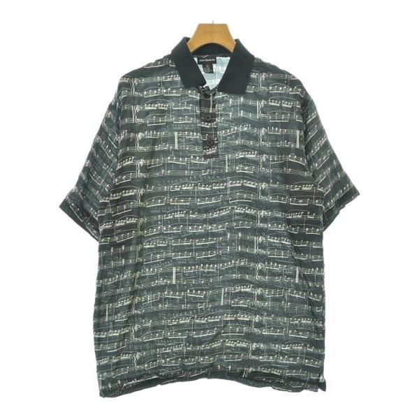 【ブランド】その他 (ソノタ)【タイプ】メンズ【商品番号】2200550622174r20251030【コンディション】ランク：B   【カラー】黒x白系(総柄)【サイズ】M【実寸(cm)】身幅:60cm,肩幅:50.5cm,袖丈:26.5...