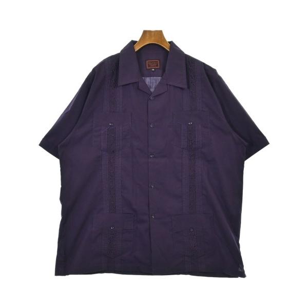 【ブランド】その他 (ソノタ)【タイプ】メンズ【商品番号】2200569808026r20251004【コンディション】ランク：B   【カラー】紫【サイズ】2XL【実寸(cm)】身幅:64.5cm,肩幅:49cm,袖丈:29cm,着丈:8...