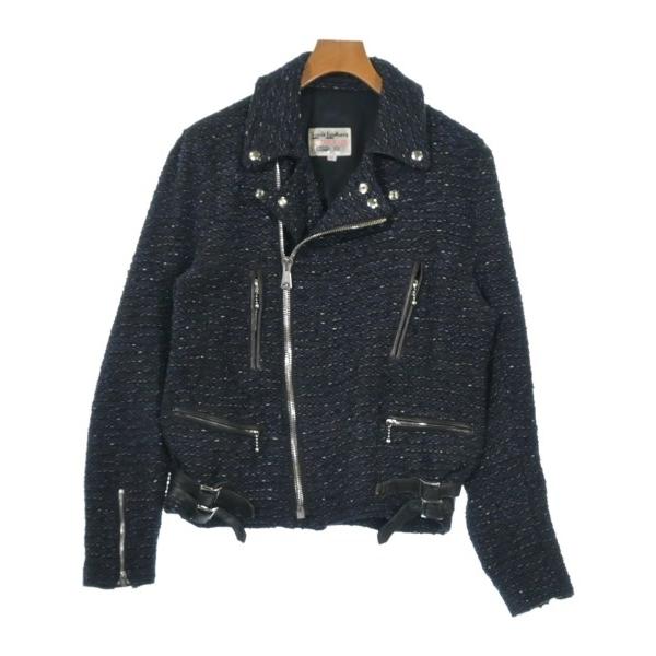 【ブランド】Lewis Leathers (ルイス・レザー)【タイプ】メンズ【商品番号】2200635493064r20251210【コンディション】ランク：A   【カラー】黒x紺x白【サイズ】40(L位)【実寸(cm)】身幅:52cm,...