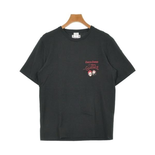 【ブランド】WACKO MARIA (ワコマリア)【タイプ】メンズ【商品番号】2200625091126r20251118【コンディション】ランク：B   詳細：首まわり汚れあり【カラー】黒【サイズ】S【実寸(cm)】身幅:49.5cm,肩...