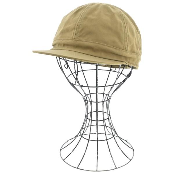 【ブランド】UNDER COVER (アンダーカバー)【タイプ】メンズ【商品番号】2200678560174r20260428【コンディション】ランク：B   【カラー】カーキ【サイズ】2【実寸(cm)】頭まわり:55cm,ツバ:5.5cm...